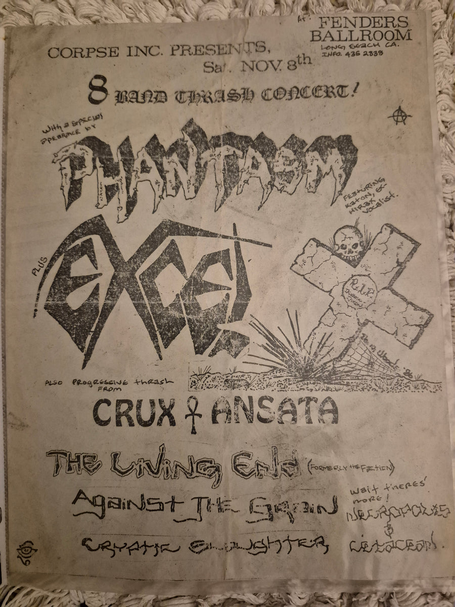 $15 PUNK FLYER - (11x8.5) Phantasm Excel – pukenvomitrecords.com