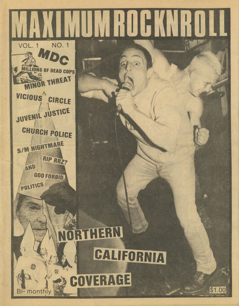 Maximum Rock N Roll #1 1982 USED MAGAZINE – pukenvomitrecords.com