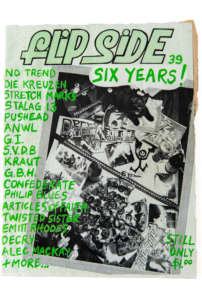 Flipside Fanzine #39 1983 USED MAGAZINE – pukenvomitrecords.com
