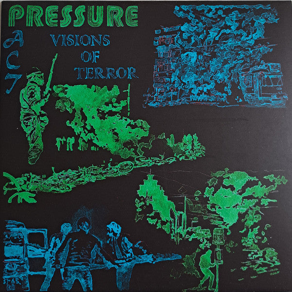 Pressure Pact - Visions Of Terror NEW 7" – pukenvomitrecords.com