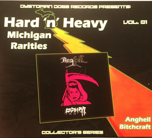 Anghell / Bitchcraft - Split NEW METAL CD – pukenvomitrecords.com