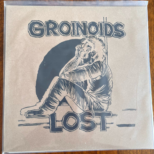 Groinoids - Lost USED LP (orange black splatter vinyl ...