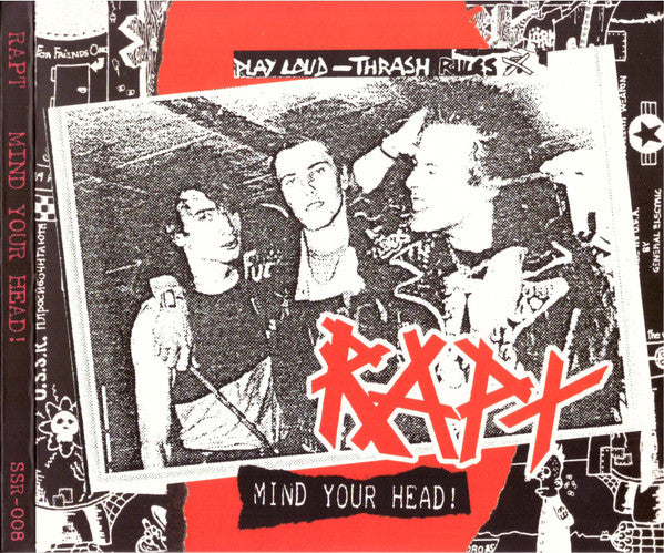 Rapt - Mind Your Head! USED CD – pukenvomitrecords.com