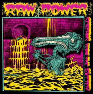 Raw Power - Screams From The Gutter NEW LP – pukenvomitrecords.com