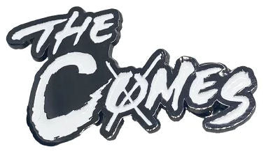 COMES LOGO #1 ENAMEL BADGE – pukenvomitrecords.com