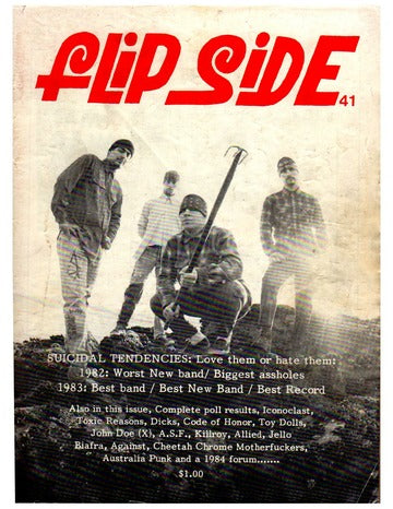 Flipside Fanzine #41 1983 USED MAGAZINE – pukenvomitrecords.com