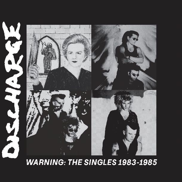 Discharge - Warning: The Singles 1983 to 1985 NEW LP (black vinyl ...
