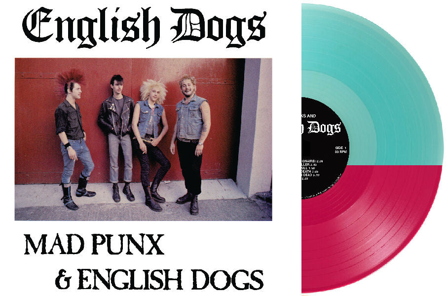 English Dogs - Mad Punx & English Dogs (plus 82 Demo) NEW LP (indie ex ...