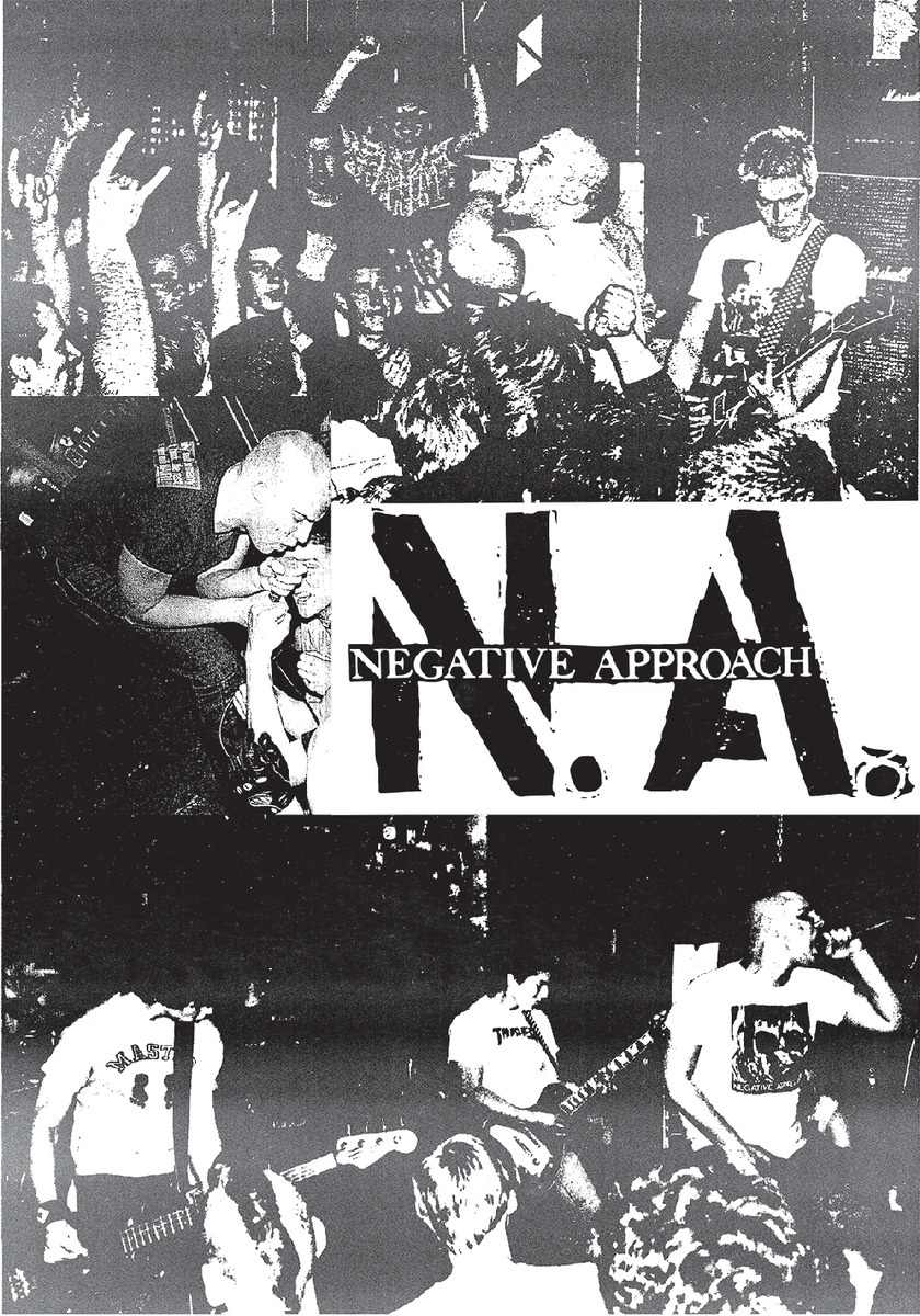 NEGATIVE APPROACH POSTER (24X36) – pukenvomitrecords.com