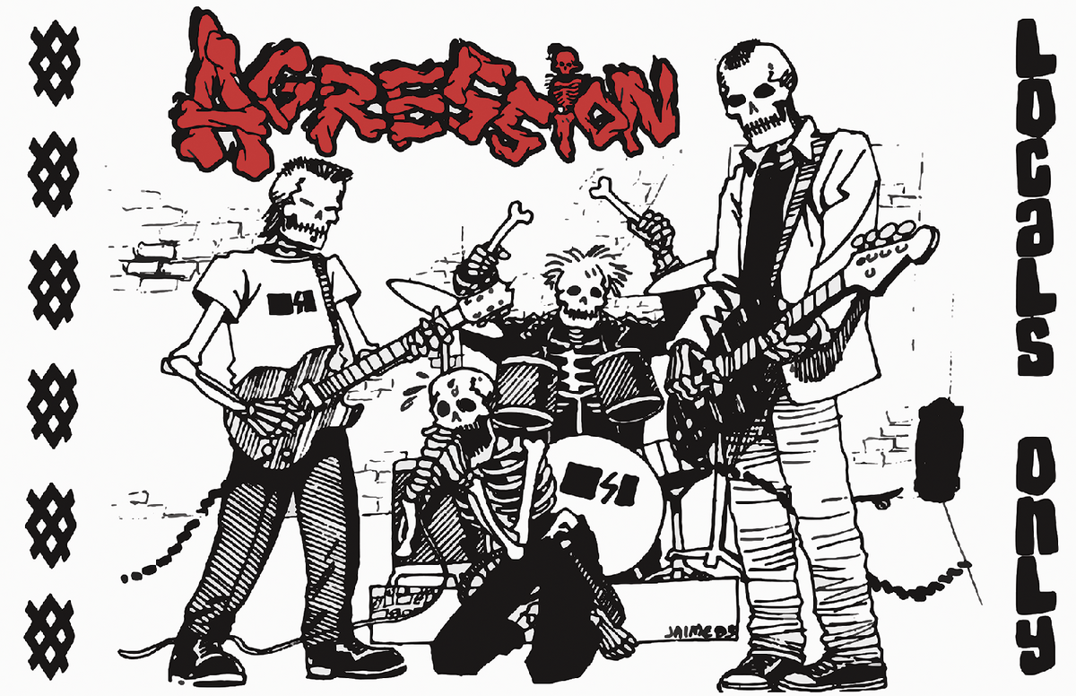 AGRESSION POSTER (24X36) – pukenvomitrecords.com