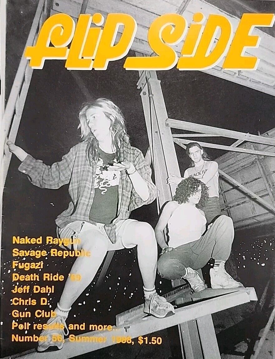 Flipside Fanzine #56 1988 USED MAGAZINE – pukenvomitrecords.com