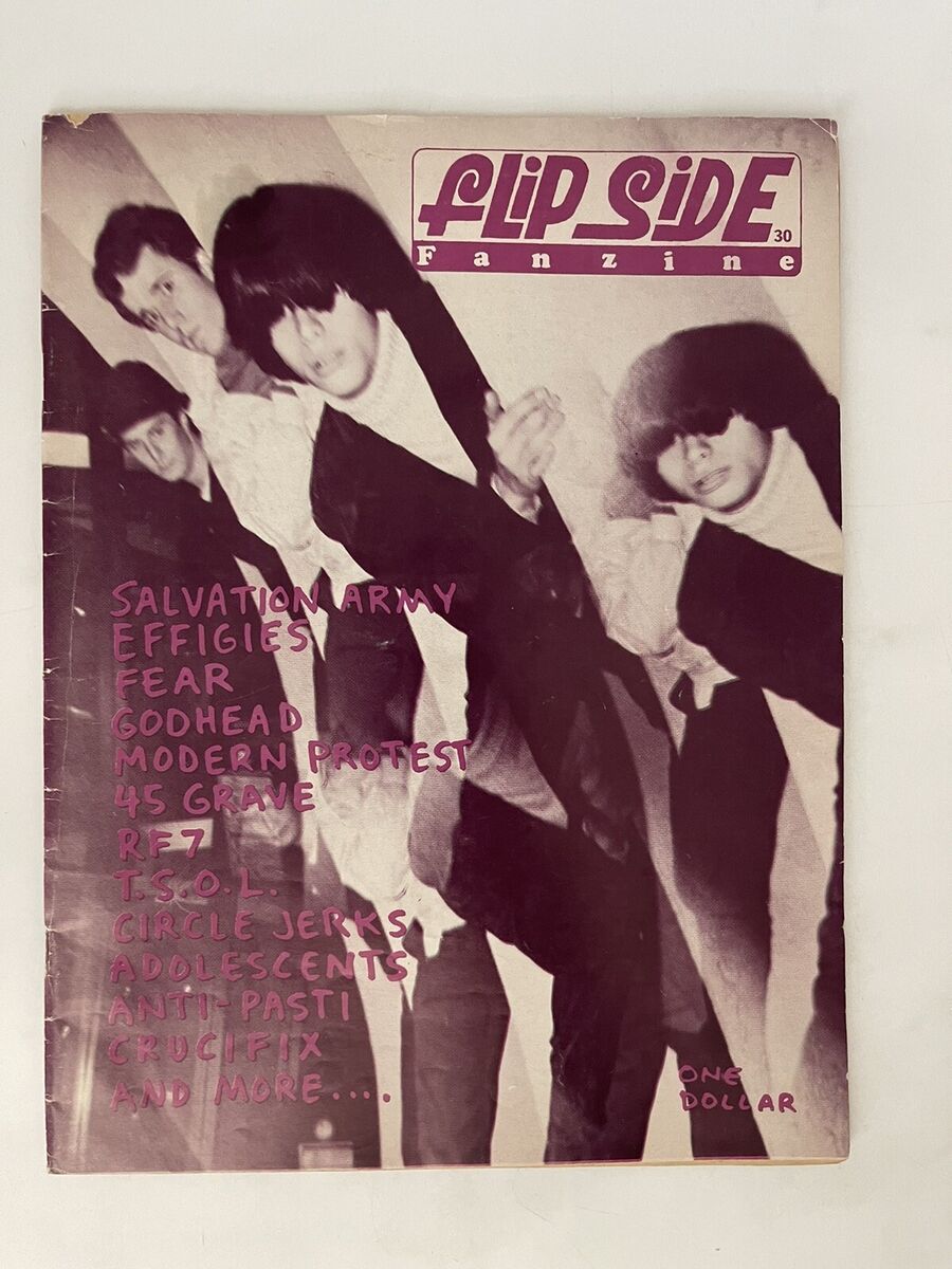 Flipside Fanzine #30 1982 USED MAGAZINE – pukenvomitrecords.com