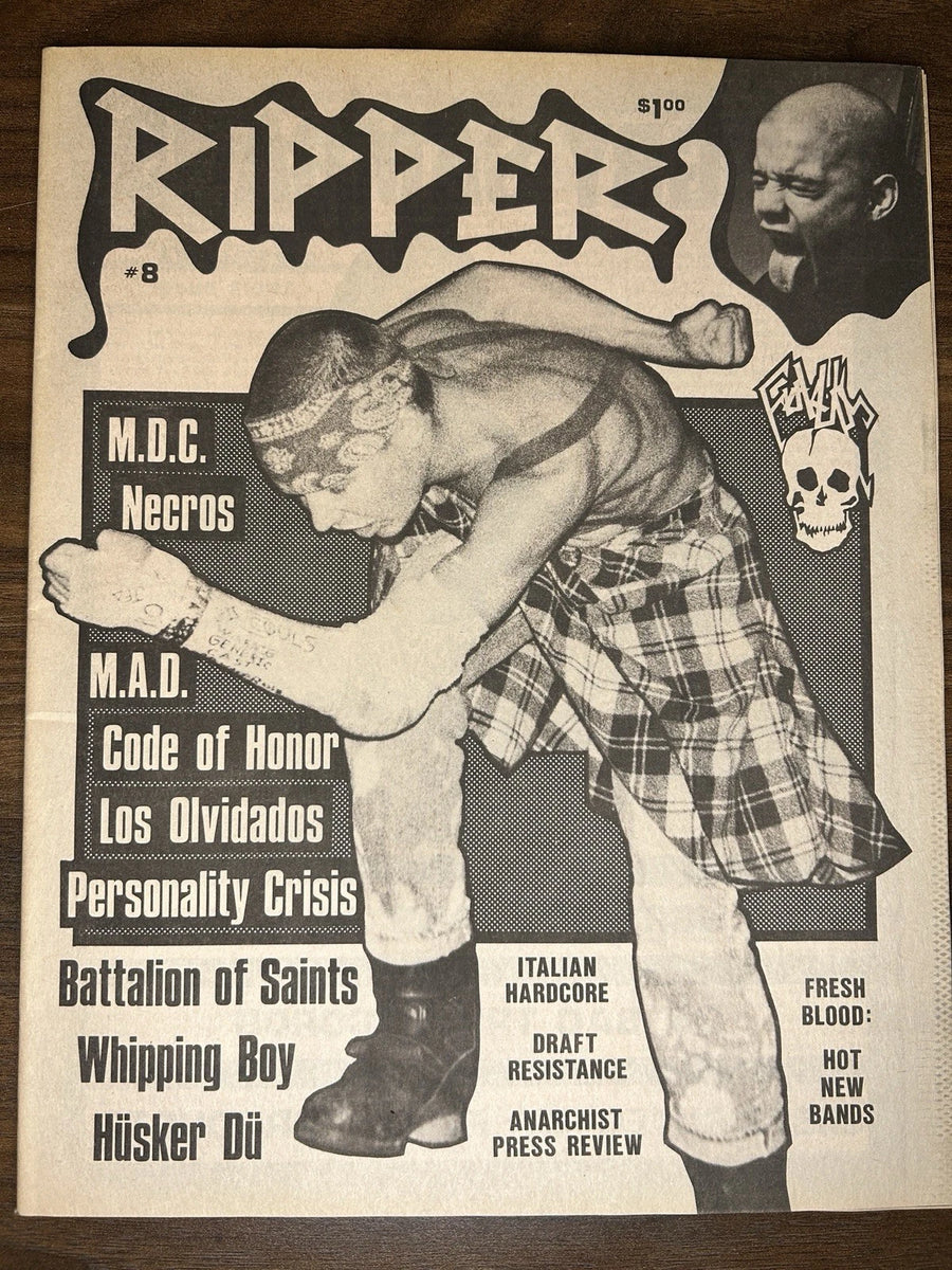 Ripper #8 (1983) USED MAGAZINE – pukenvomitrecords.com