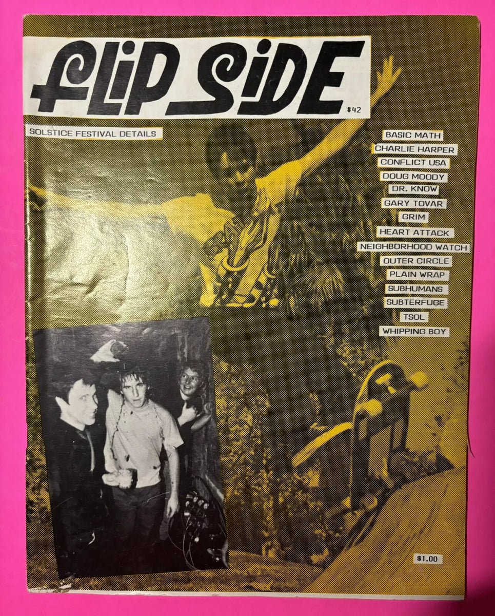 Flipside Fanzine #42 1984 USED MAGAZINE – pukenvomitrecords.com