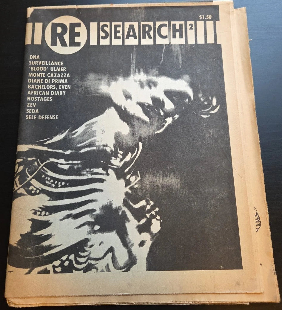 Re/Search #2 1981 USED MAGAZINE – pukenvomitrecords.com