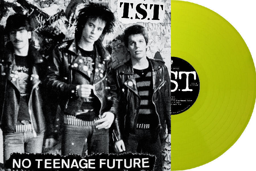 TST - No Teenage Future NEW LP (neon yellow vinyl) – pukenvomitrecords.com