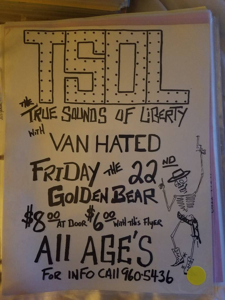 $15 PUNK FLYER TSOL VAN HATED – pukenvomitrecords.com