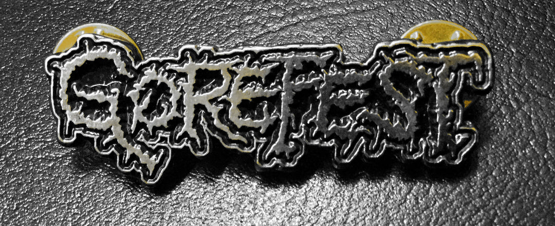 GOREFEST LOGO METAL BADGE – pukenvomitrecords.com