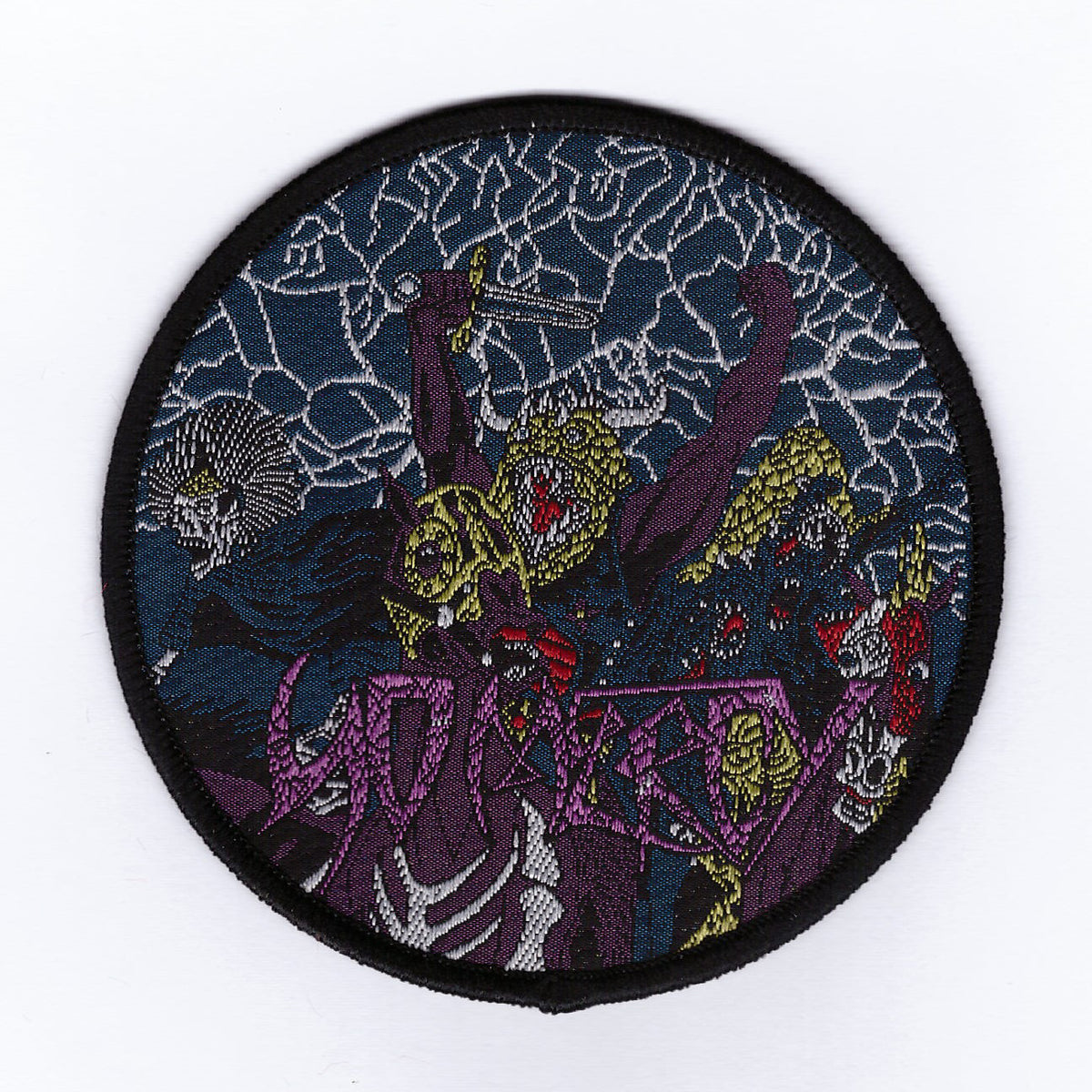 No Mercy - Widespread Bloodshed EMBROIDERED PATCH – pukenvomitrecords.com