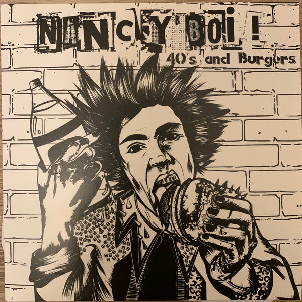 Nancy Boi! - 40's And Burgers NEW 7" – pukenvomitrecords.com