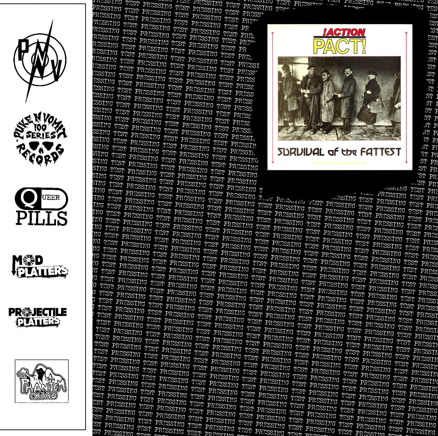 Action Pact! - Survival Of The Fattest USED LP (test press ...