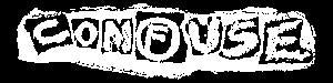 CONFUSE LOGO sticker – pukenvomitrecords.com