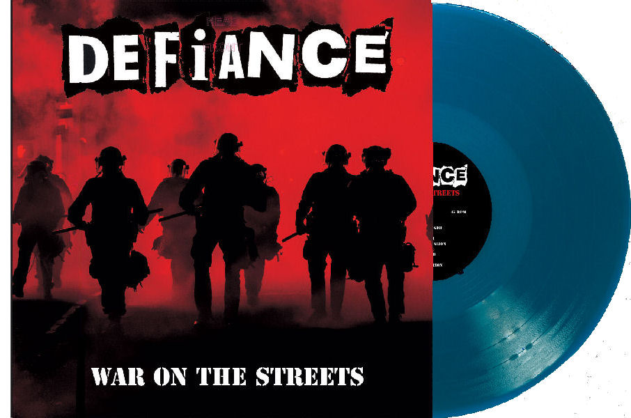 Defiance - War On The Streets NEW LP (blue indie exclusive vinyl ...