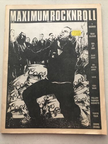 MRR #36 USED MAGAZINE (1986) – pukenvomitrecords.com