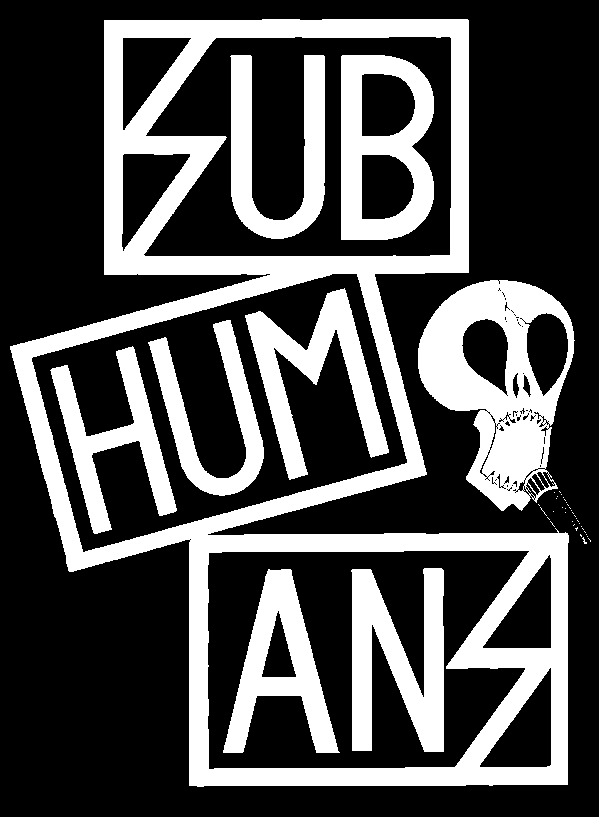 SUBHUMANS LOGO back patch – pukenvomitrecords.com